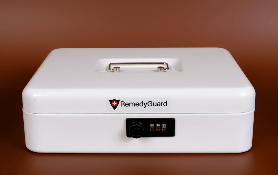 RemedyGuard Medication Lockboxes and Locking Bags